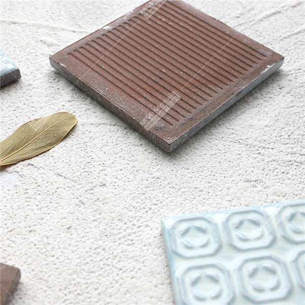 Wholesale Mould Surface Inkjet Print Glazed Blue Grey Square Ceramic ...
