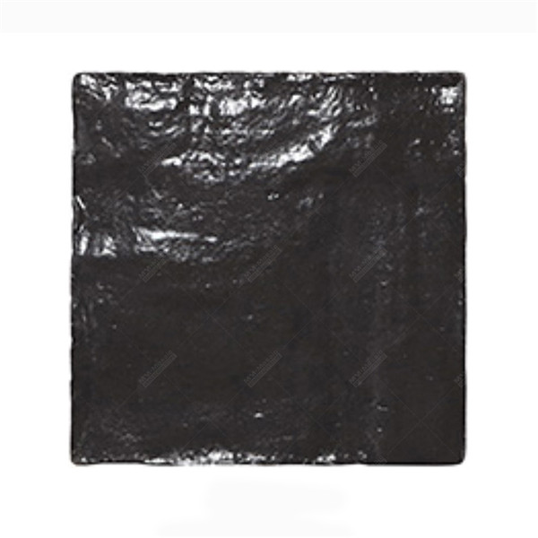 Wholesale 4x4 inch Pearlescent Glazed Black Porcelain Square Backsplash ...