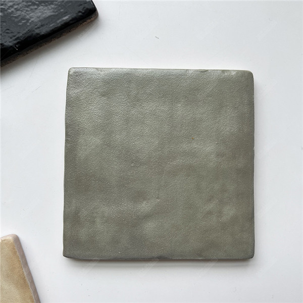 Foshan Wholesale 4x4 Glaze Ceramic Handmade Mint Green Square Tile | MM ...