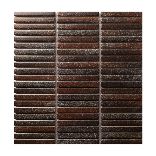 New Arrival Pitting Surface Matte Bronze 12x92mm Stackbond Mosaique Kit ...