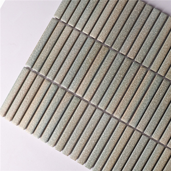 Wholesale Pitting Surface 12x92mm Matte Glazed Gray Ceramic Kitchen Kit ...