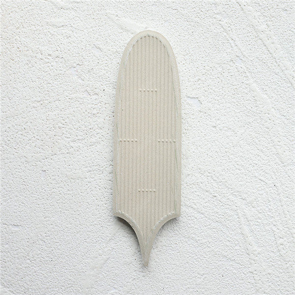 Foshan Mosaic Factory Gradient Glazed Cermaic Handmade Feather Tile for ...