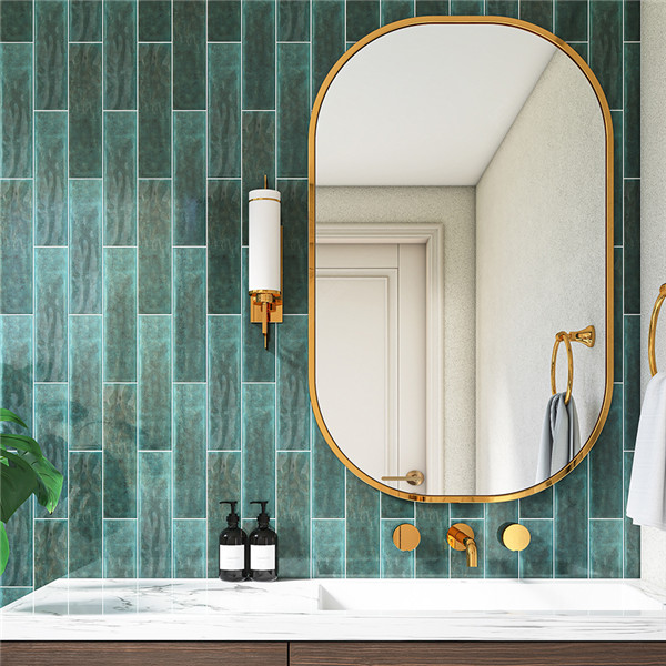 China Foshan Manufacturer Handmade Wavy Surface High Glossy 3x12 Inch ...