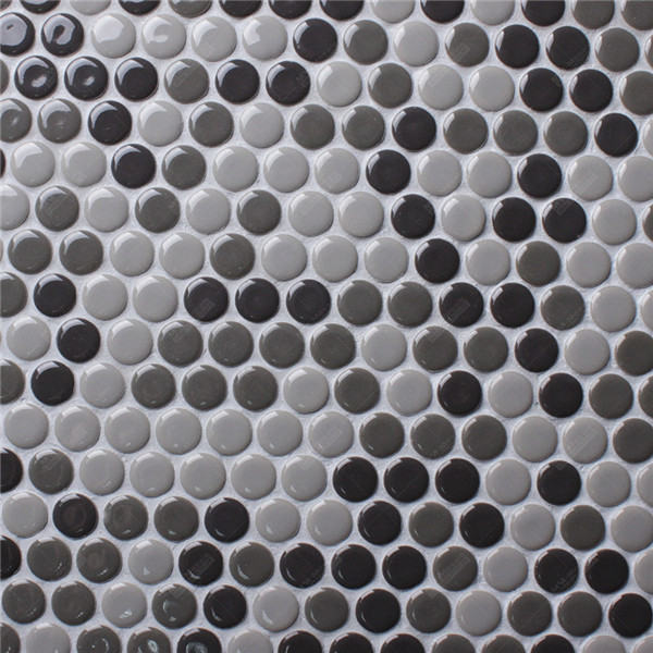 Wholesale Price 15mm Mini Ceramic Glossy Glazed Mix Grey Porcelain ...