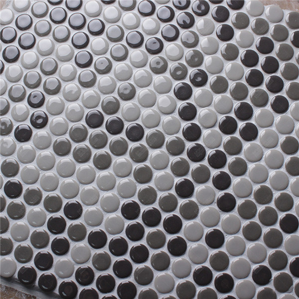 Wholesale Price 15mm Mini Ceramic Glossy Glazed Mix Grey Porcelain ...