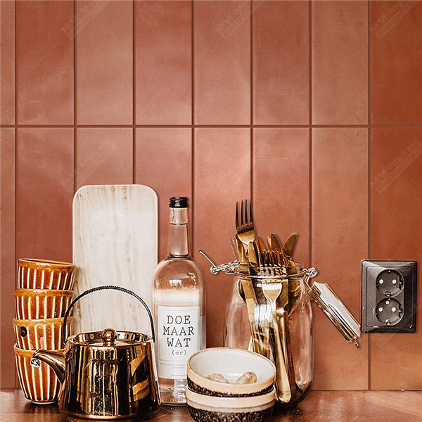 Foshan Manufacturer Inkjet Print Coral Matte Porcelain 3x12 Handmade ...