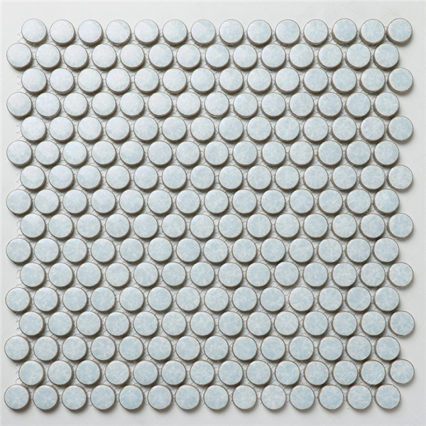 Wholesale Foshan Manufacturer 1" Blossom Glazed Porcelain Light Blue ...