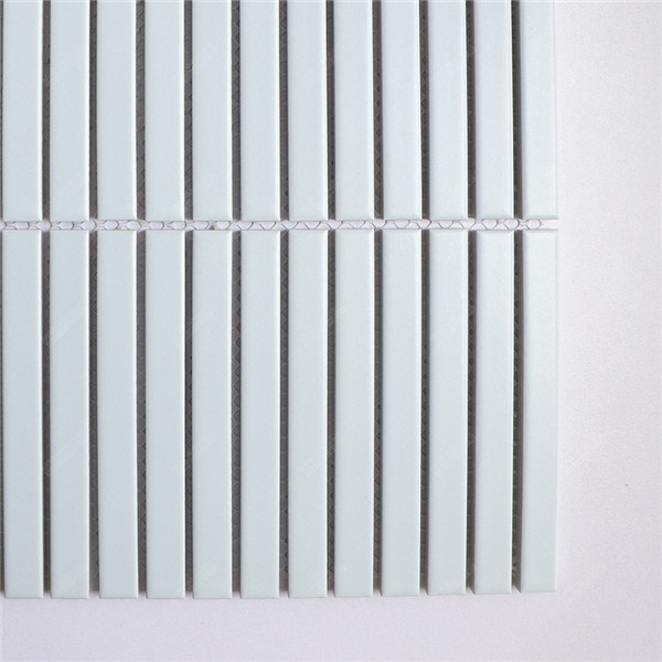 15x145mm Stackbond Matte Porcelain Bathroom Bue Finger Tile Mosaic for ...