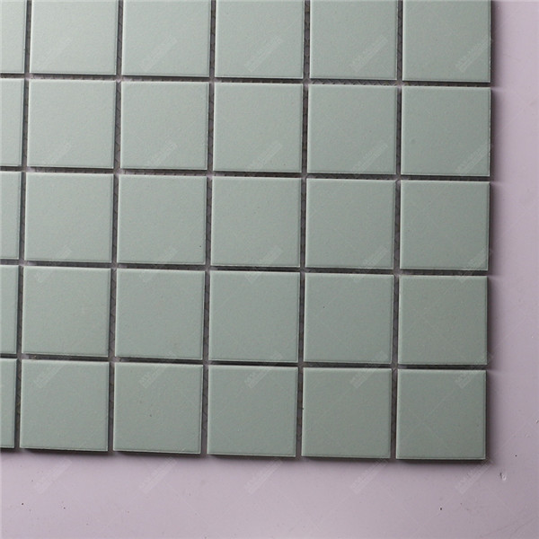 MM-Mosaic | Classic Anti-slip 48x48mm Powder Blue Unglazed Porcelain ...