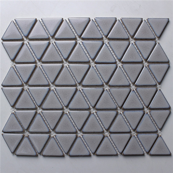 MM-Mosaic | 2" Regular Triangle Shape Crystal Glazed Ceramic Wall Light ...