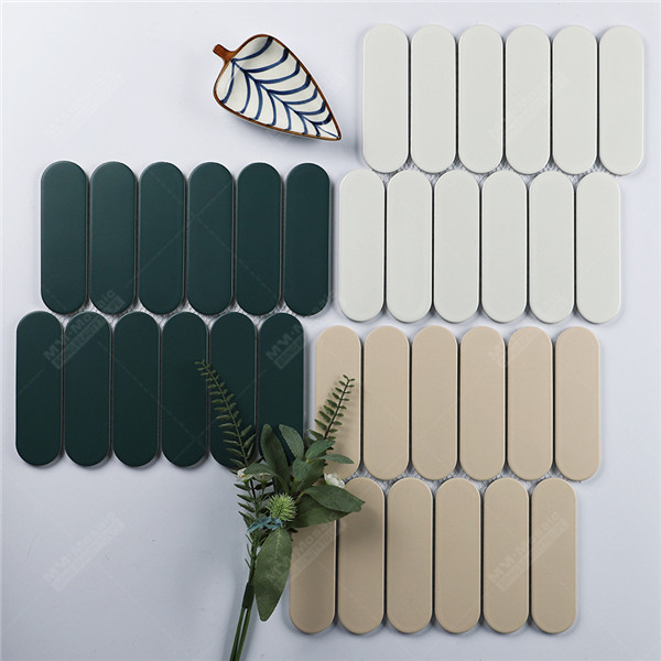 Wholesale Factory Price Porcelain Dark Green Matte Glazed Jumbo Oval ...