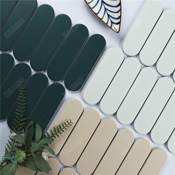 Wholesale Factory Price Porcelain Dark Green Matte Glazed Jumbo Oval ...