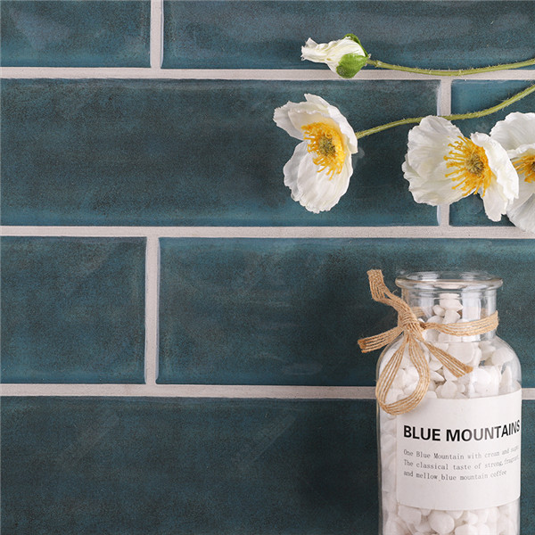 China Foshan Manufacturer Handmade Wavy Surface High Glossy 3x12 Inch ...