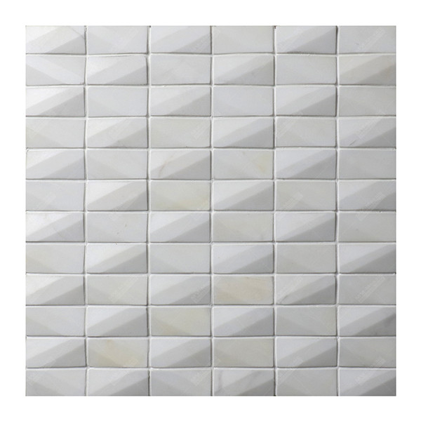 Foshan Manufacturer 3d Stackbond Rectangle Natural Stone Mosaic Tile ...