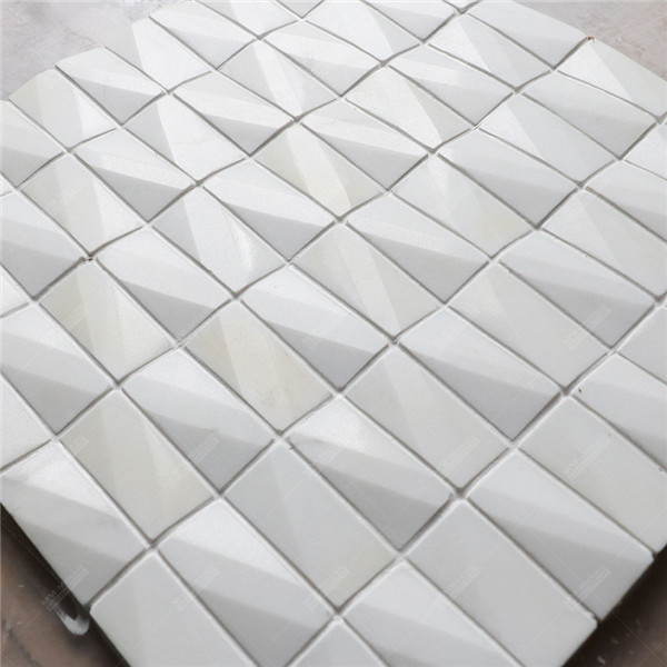 Foshan Manufacturer 3d Stackbond Rectangle Natural Stone Mosaic Tile ...