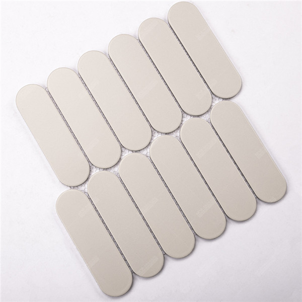 Wholesale Reseller Price Jumbo Oval Shape Matte Porcelain Off-White ...