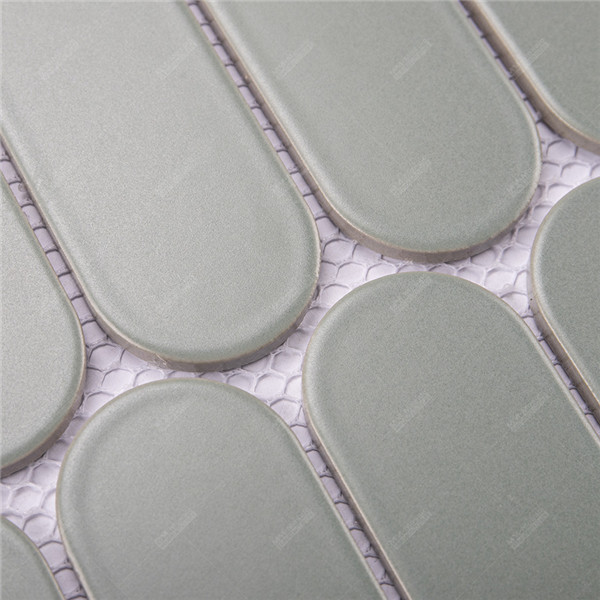MM-Mosaic | China Manufacturer Builder Jumbo Oval Shape Matte Grass ...