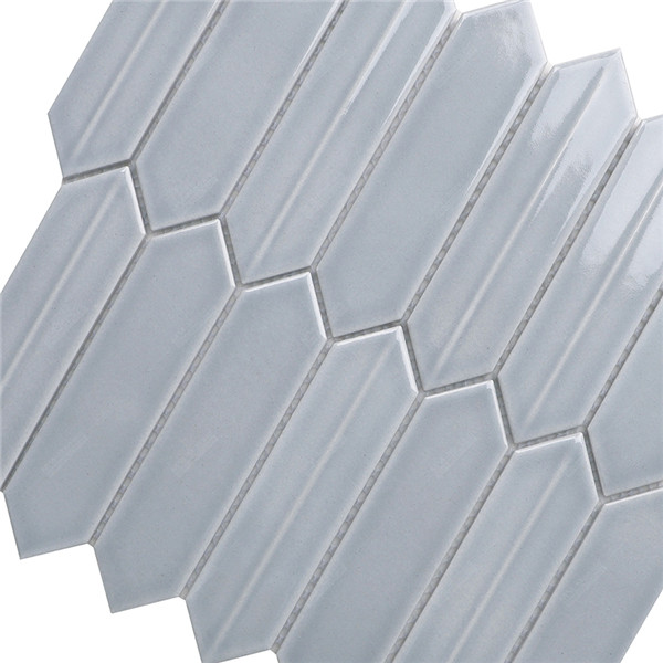 MM-Mosaic | Foshan Factory Supplies Glossy Grayish Blue Mould Surface ...
