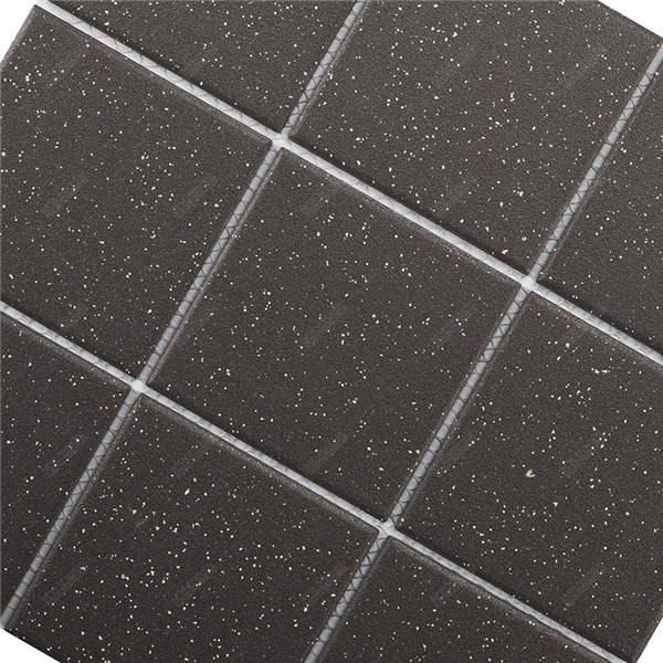 Wholesale Unglazed Fullbody Black Speckle Ceramic 4x4 Square Tile ...