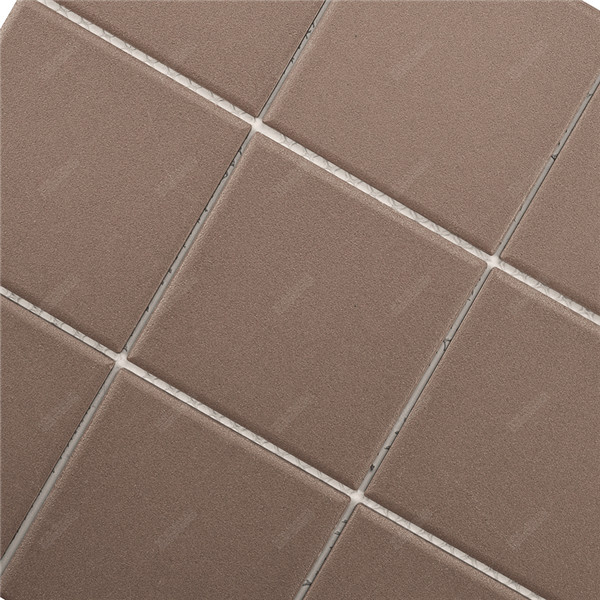China Factory Unglazed Terracotta Porcelain Newest Square Mosaic ...