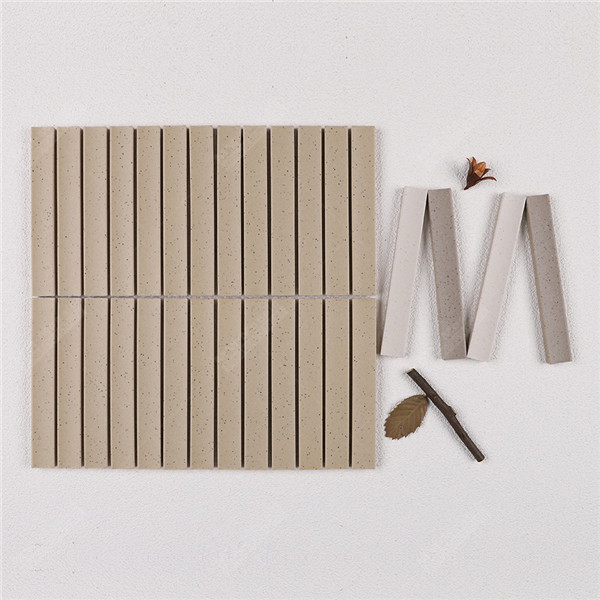 Foshan Wholesale 20x145mm Stackbond Porcelain Unglazed Beige Kit Kat ...