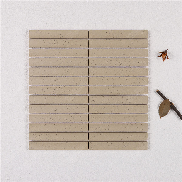 Foshan Wholesale 20x145mm Stackbond Porcelain Unglazed Beige Kit Kat ...