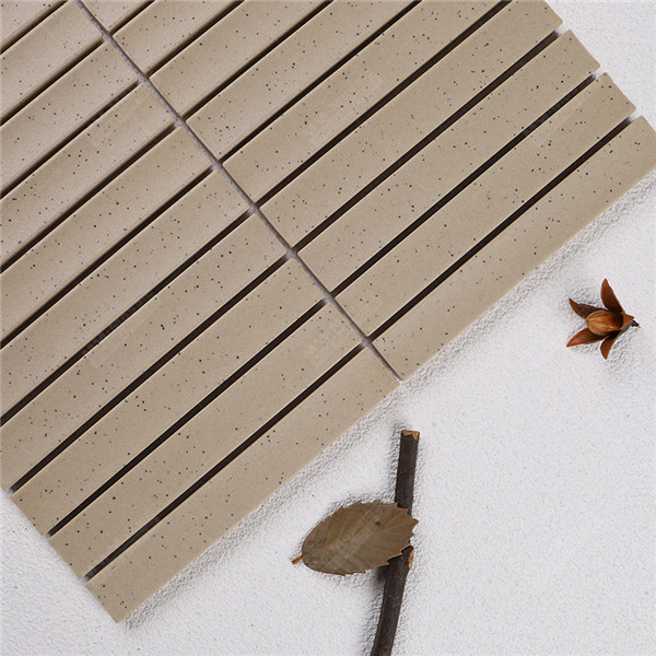 Foshan Wholesale 20x145mm Stackbond Porcelain Unglazed Beige Kit Kat ...