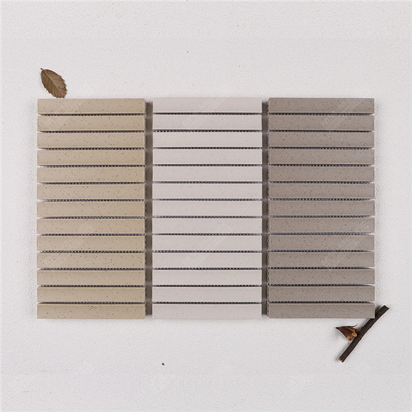Foshan Wholesale 20x145mm Stackbond Porcelain Unglazed Beige Kit Kat ...