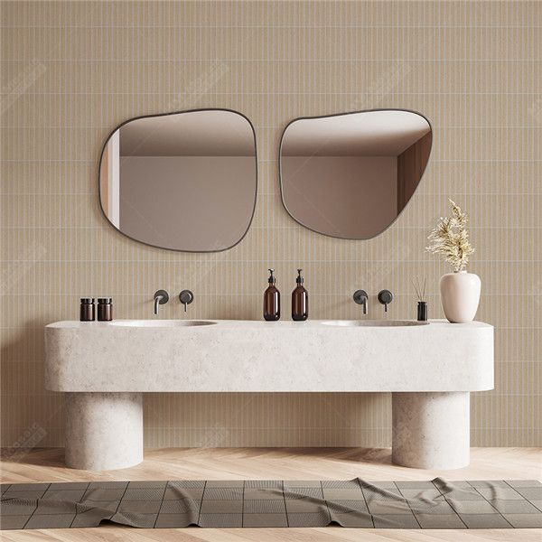 Foshan Wholesale 20x145mm Stackbond Porcelain Unglazed Beige Kit Kat ...