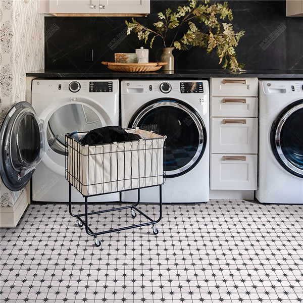 Wholesale Inkjet Printed Geometric Pattern 2x2 Square Stone Travertine ...