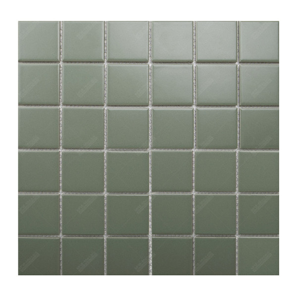 Foshan Supplier Wholesale 48x48mm Matte Glazed Porcelain Square Mosaic ...