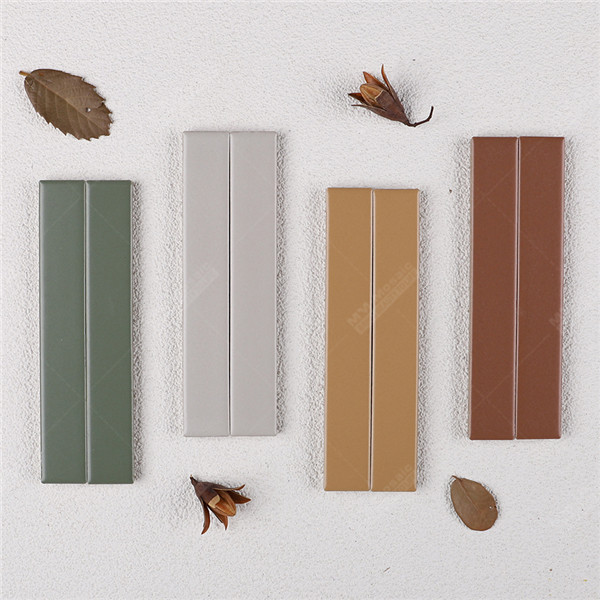 China Manufacturer 22x145mm Stackbond Matte Glazed Porcelain Red Finger ...