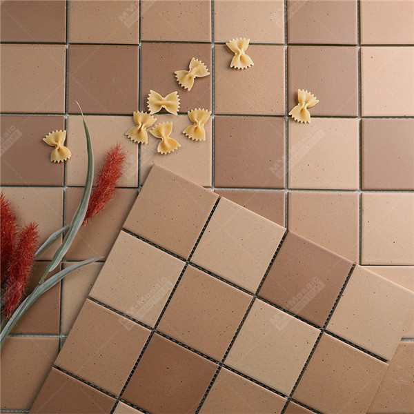 Wholesale Resell Price Matte Glazed 3x3 Porcelain Square Mixed Brown ...