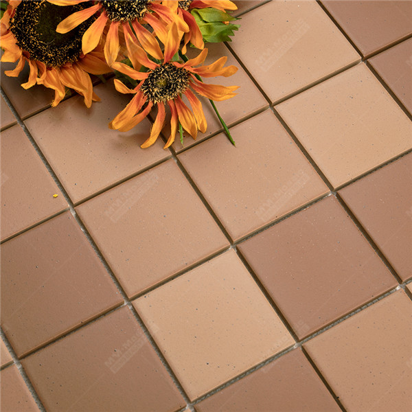 Wholesale Resell Price Matte Glazed 3x3 Porcelain Square Mixed Brown ...