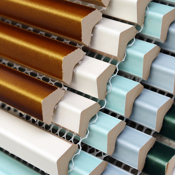 20X300mm Triangle Molding Strip Wall Tile Ceramic Mosaic ZGF3502-